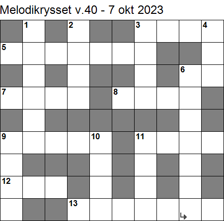 Melodikrysset