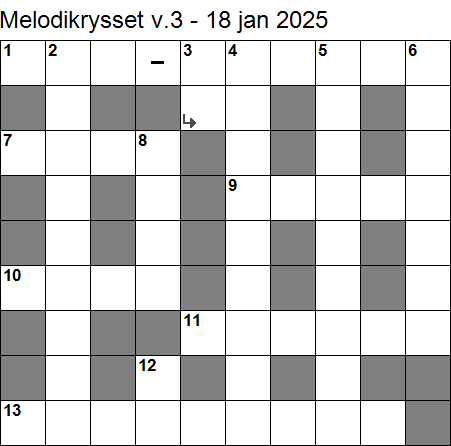 Melodikrysset
